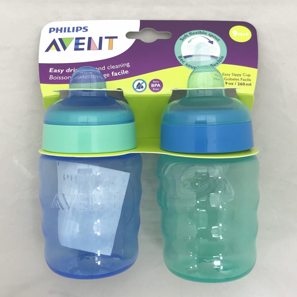 PHIA SCF553/25 Philips AVENT My Easy Sippy Cup 2 Pack No Handle Size 9 ...